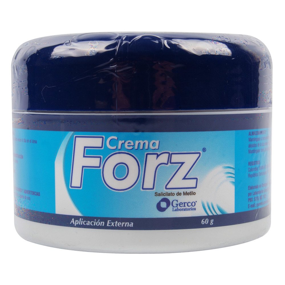 Crema FORZ 60gr SALICILATO de METILO - Farmaster Droguerías